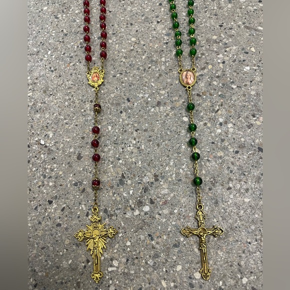 Fatima | Jewelry | Set Of 2 Religious Rosary Our Lady Of Fatima Sacred ...